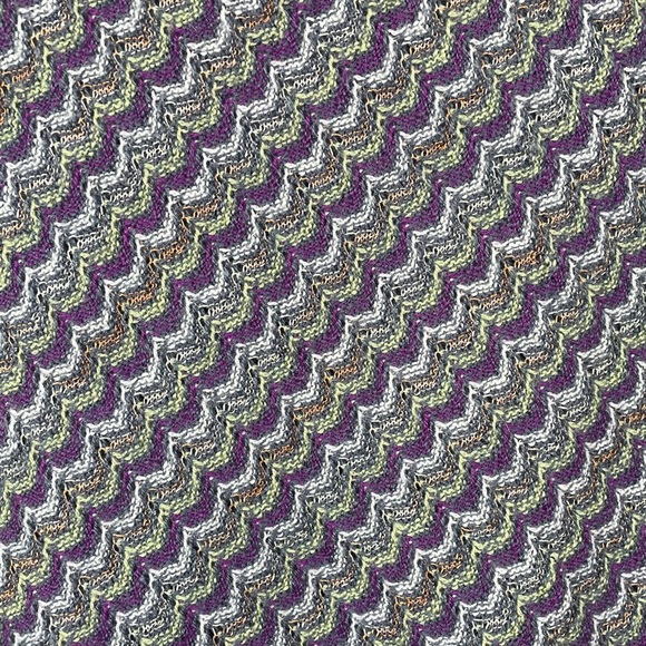 Missoni | Sweaters | Vintage Missoni Wool Knit Sweater Vest Made In Italy Stripe Wave Zig Zag ...